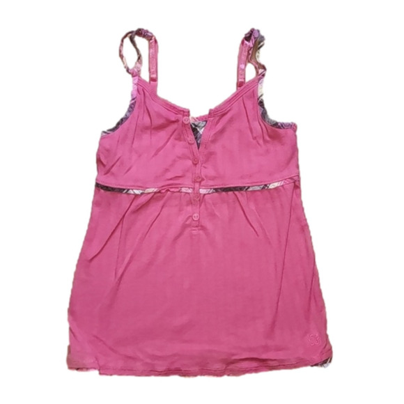 Limited Too | Shirts & Tops | Limited Too Pink Cami With Plaid Accent ...